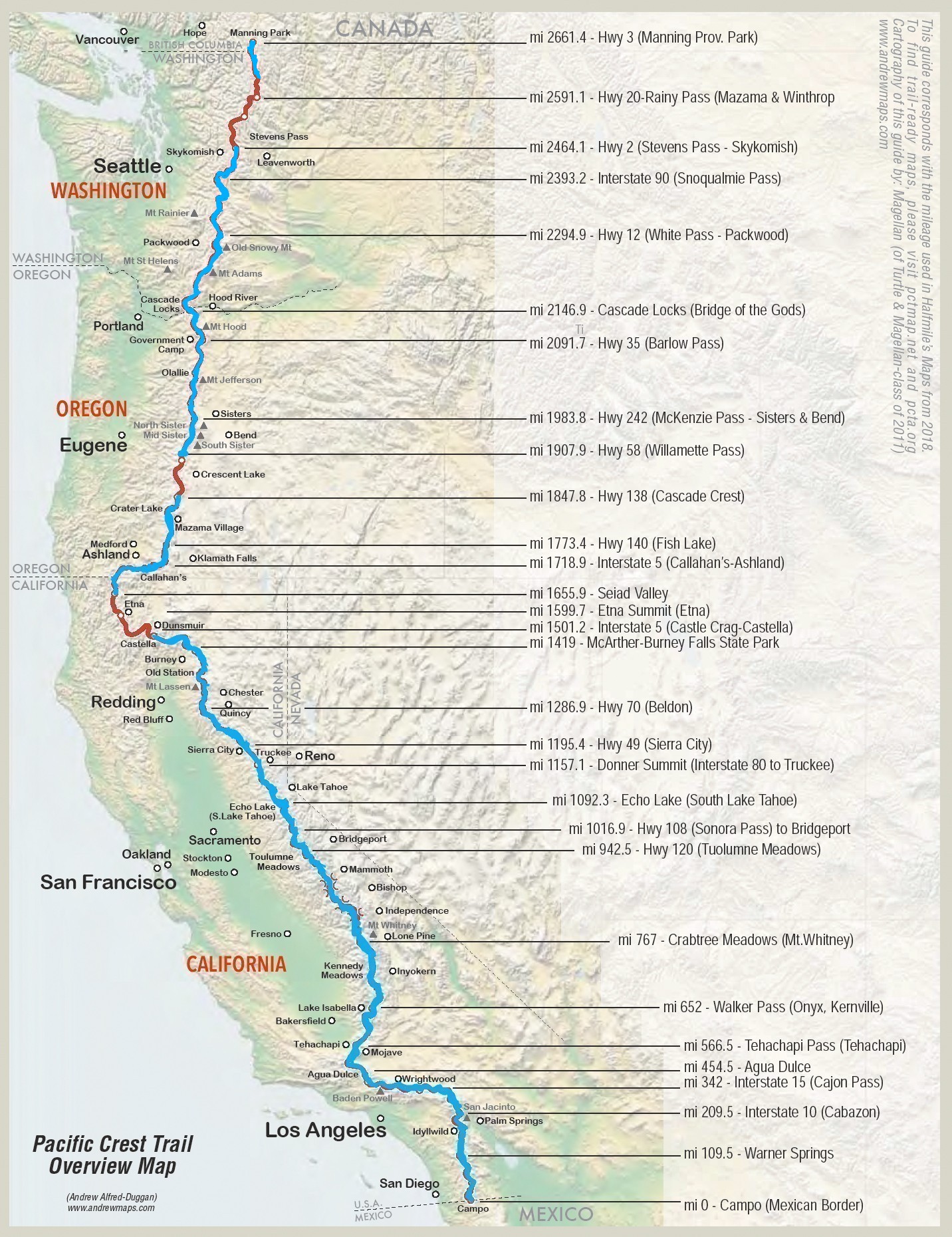 PCT 2024 - Statistics - Flo wandert